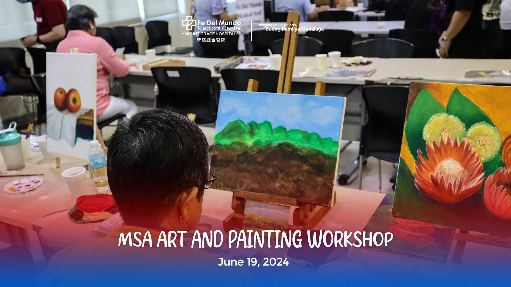 MSA Art and Painting Workshop – Fe Del Mundo Medical Center