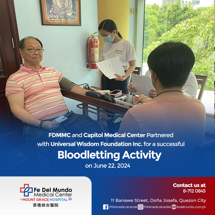 Bloodletting Activity – Fe Del Mundo Medical Center