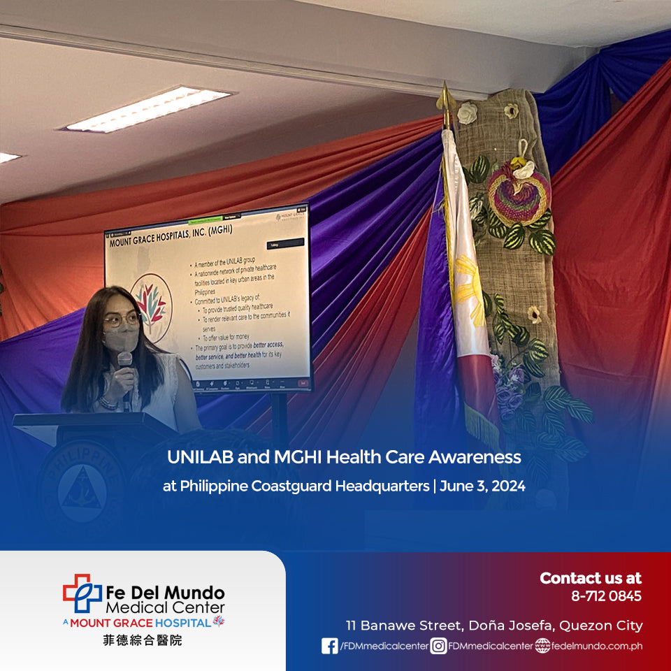 UNILAB and MGHI Health Care Awareness – Fe Del Mundo Medical Center