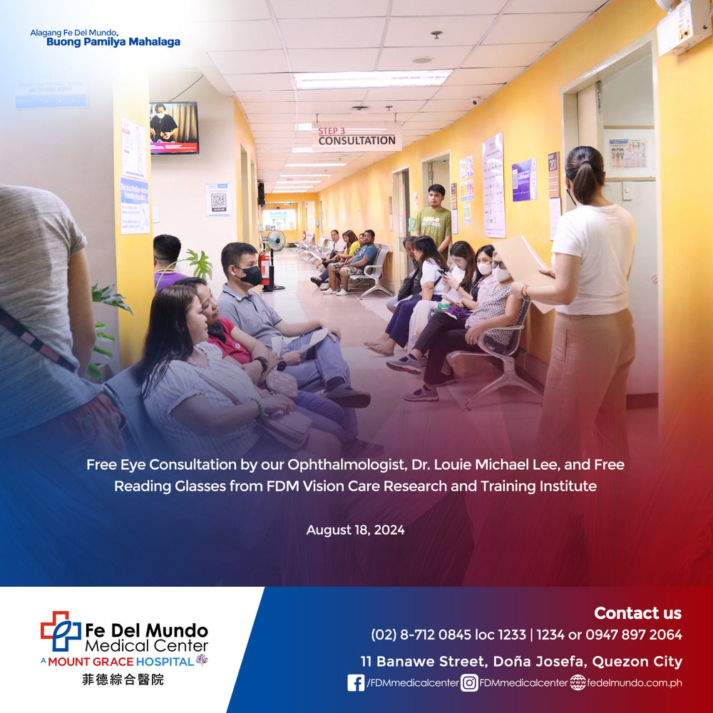 Free Eye Consultation and Reading Glasses Giveaway – Fe Del Mundo ...