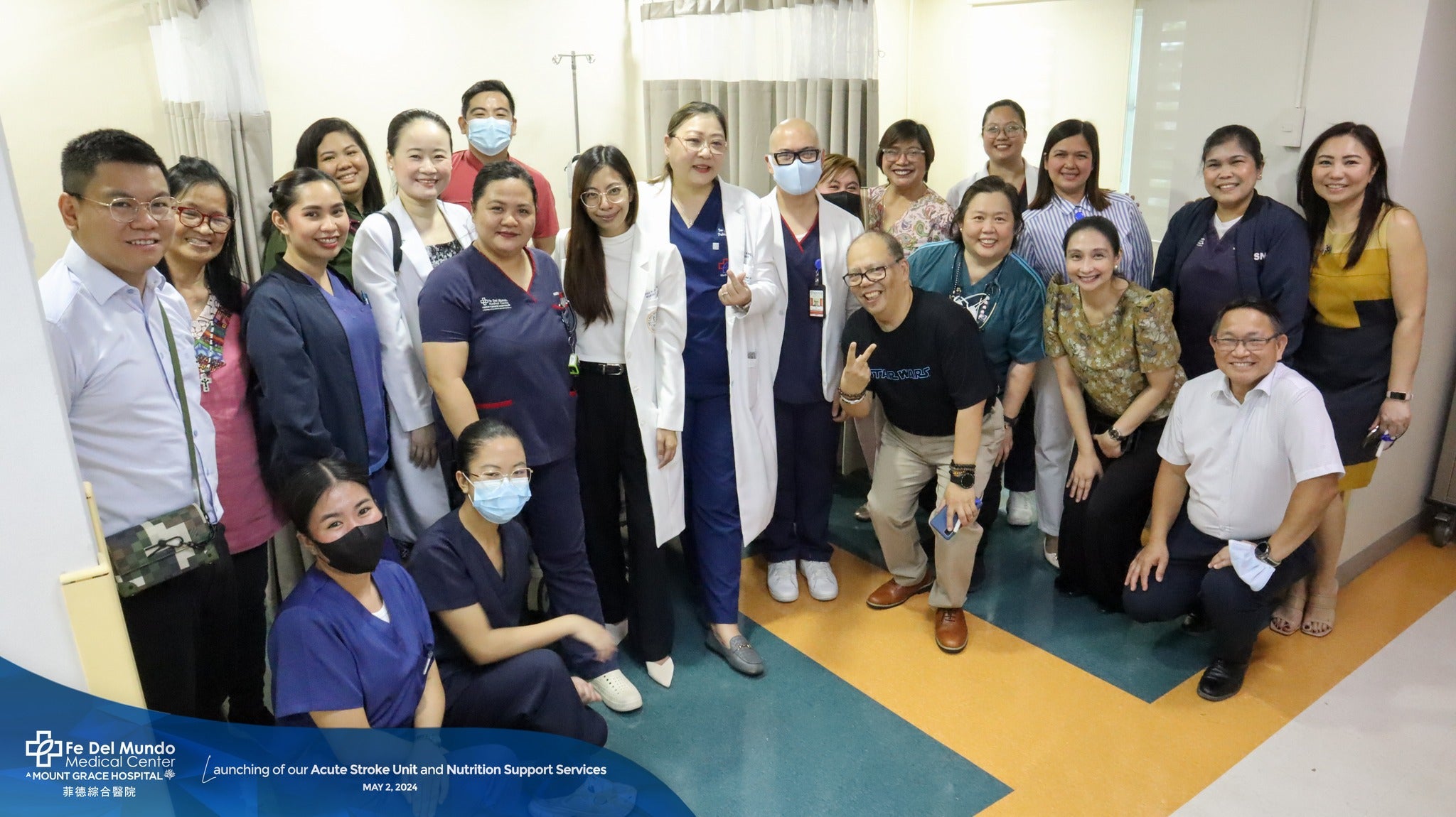 Launching of Acute Stroke Unit and Nutrition Support Services – Fe Del ...