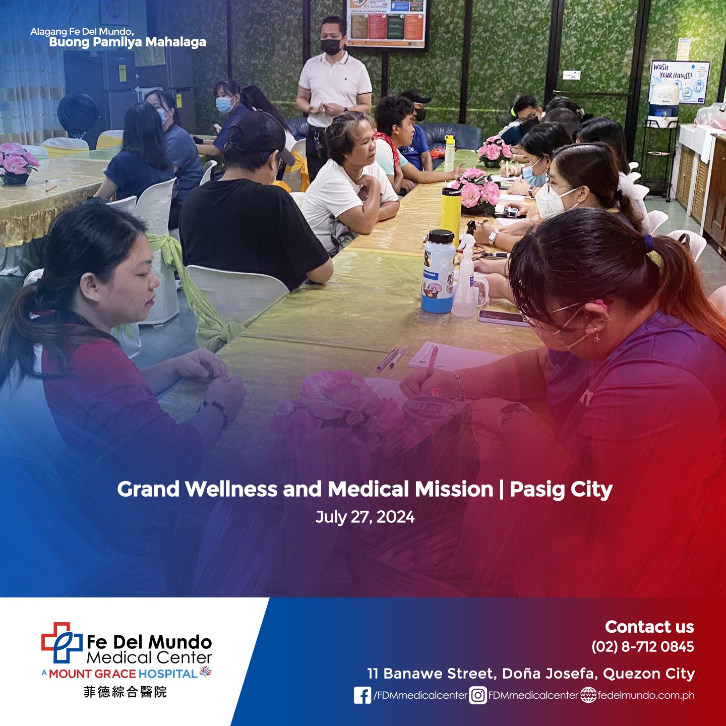 Grand Wellness and Medical Mission – Fe Del Mundo Medical Center